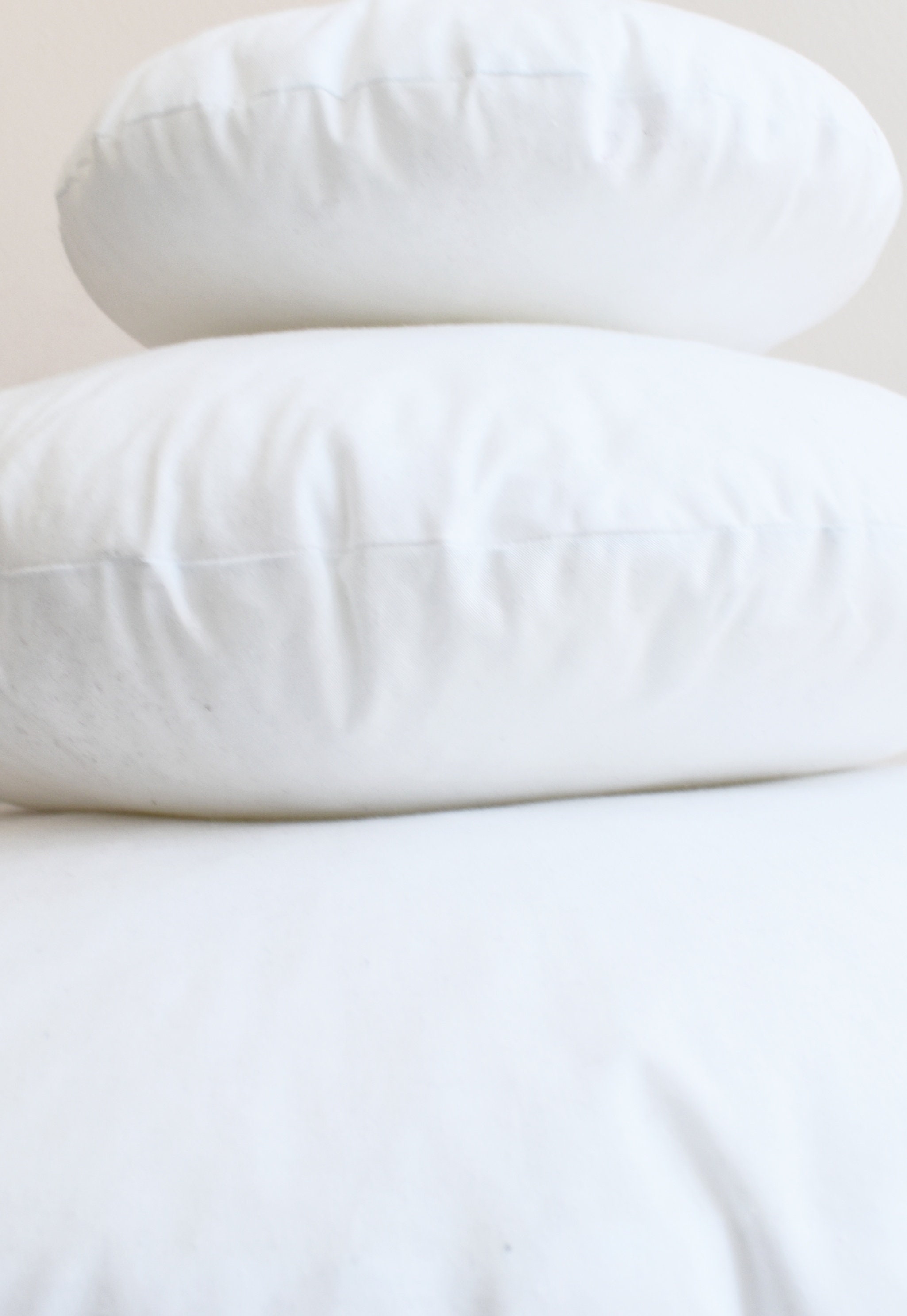 Round Pillow Insert, Cushion Pads, Round Pillow, Round Cushion Insert ...