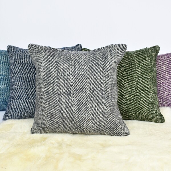 Wool Throw Pillows - Etsy