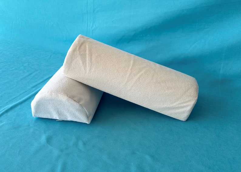 Water Proof Fabric Half Moon Pillow Cover Custom Made Half Moon Bolster ...