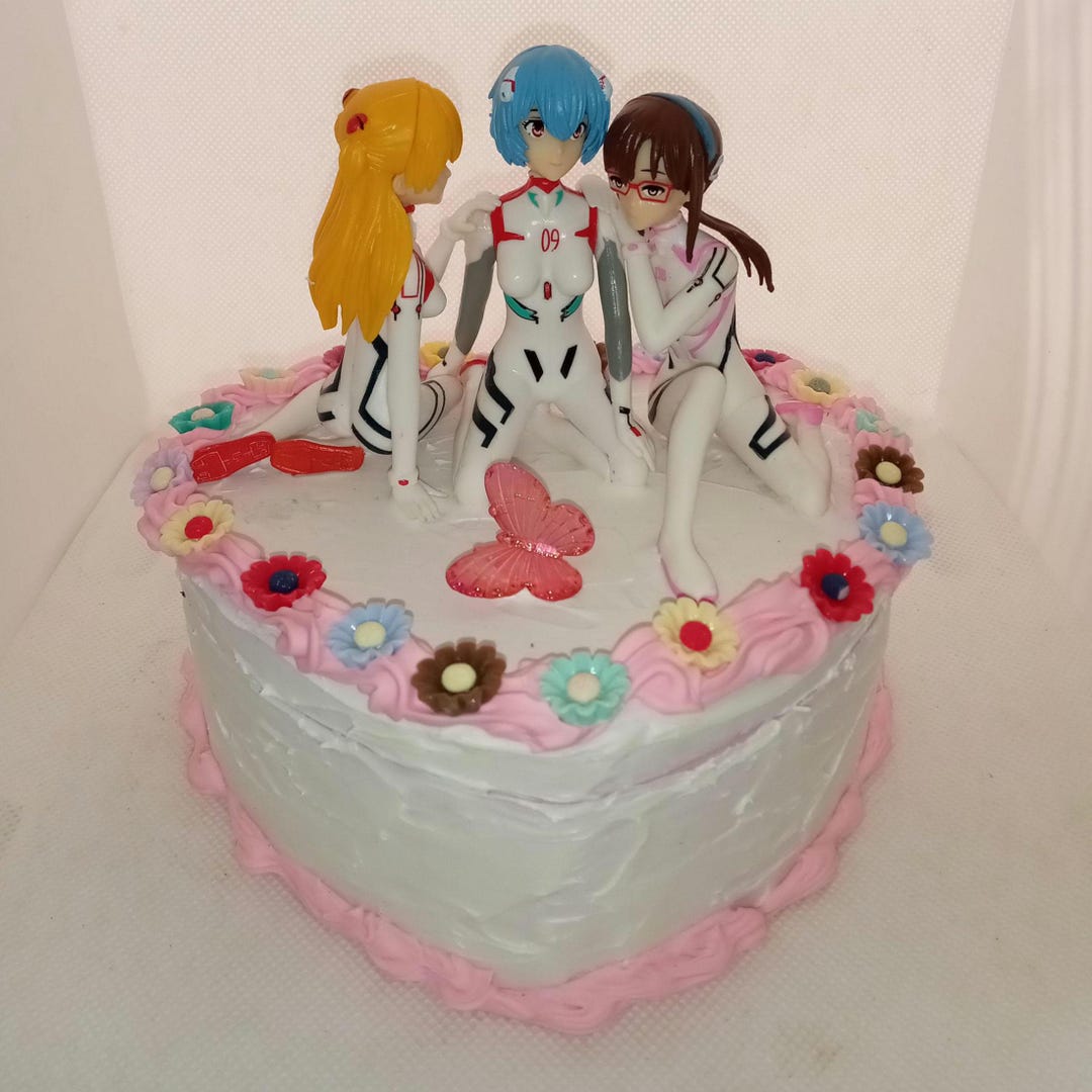 Evangelion Figure EVA Ayanami Rei Makinami Anime Jewelry Box Mirror - Etsy