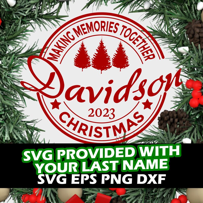 Family Christmas Svg - Etsy