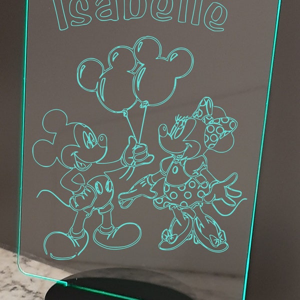 Minnie Led Sign - Etsy