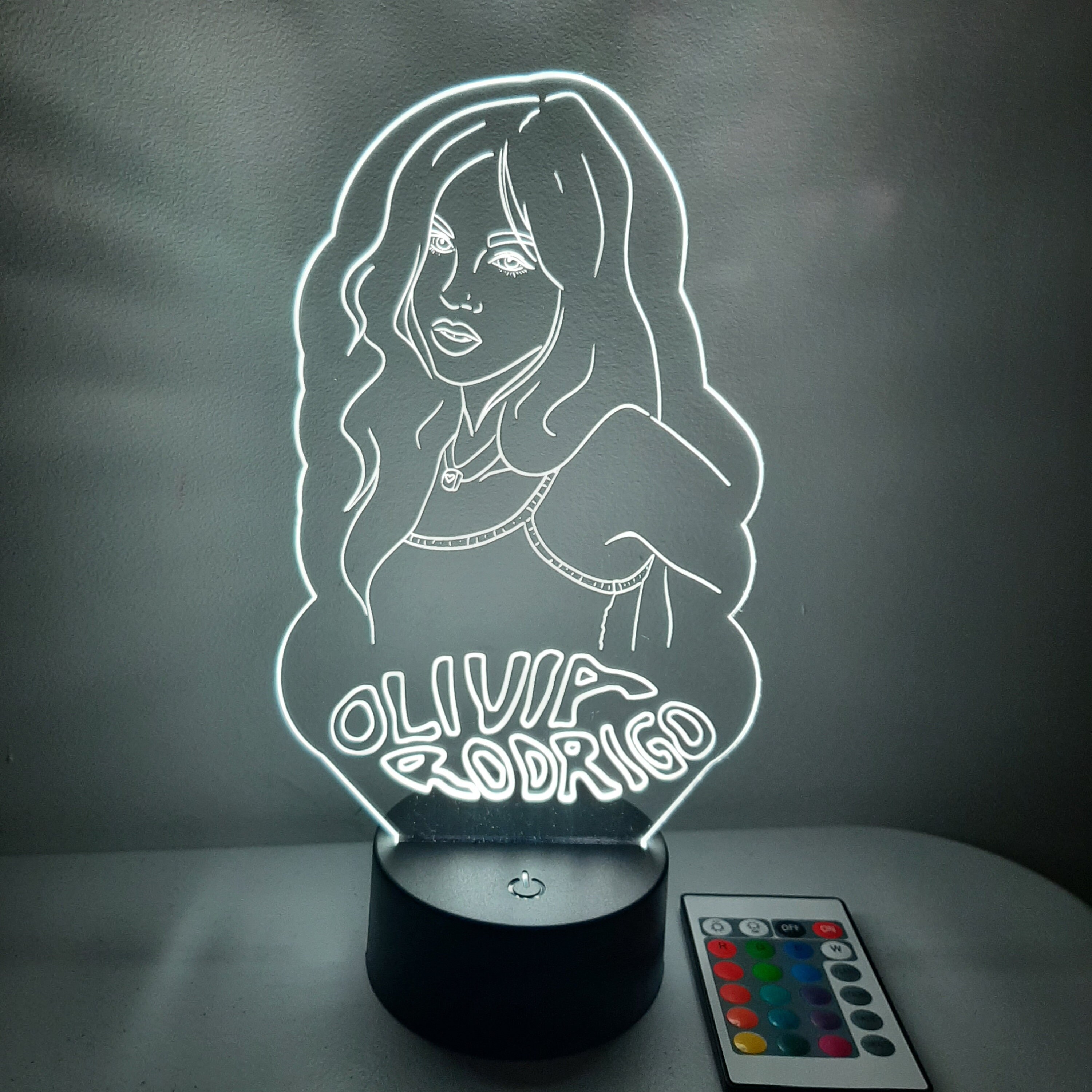 Personalized Olivia Rodrigo Sign, Personalized Olivia Rodrigo Night ...