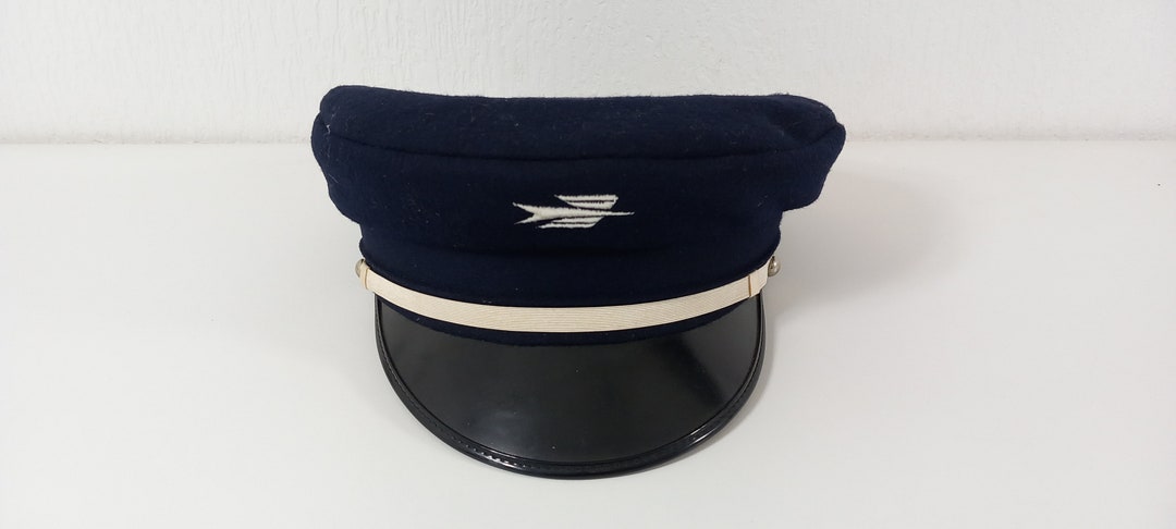Vintage French La Poste Postal Workers Hat / Cap - Etsy