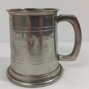 Vintage English Pewter Tankard / Jug / Beer Mug - Etsy