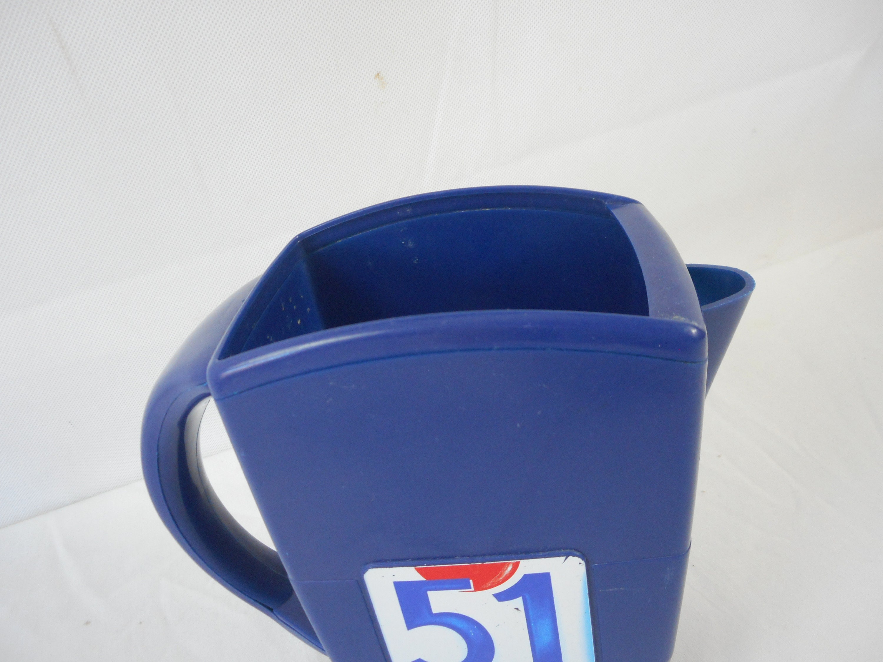 Collectable Vintage French Pastis 51 Blue Plastic Water Jug - Etsy