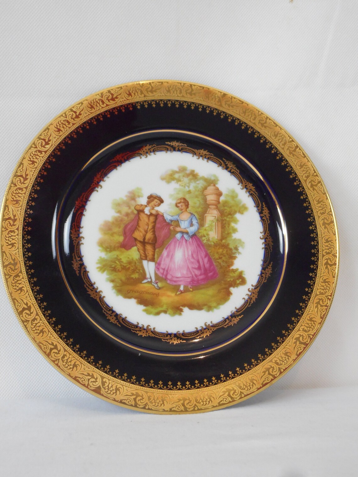 Elegant vintage French Limoges Castel porcelain decorative | Etsy