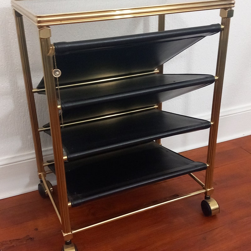 Magazine Rack Table - Etsy