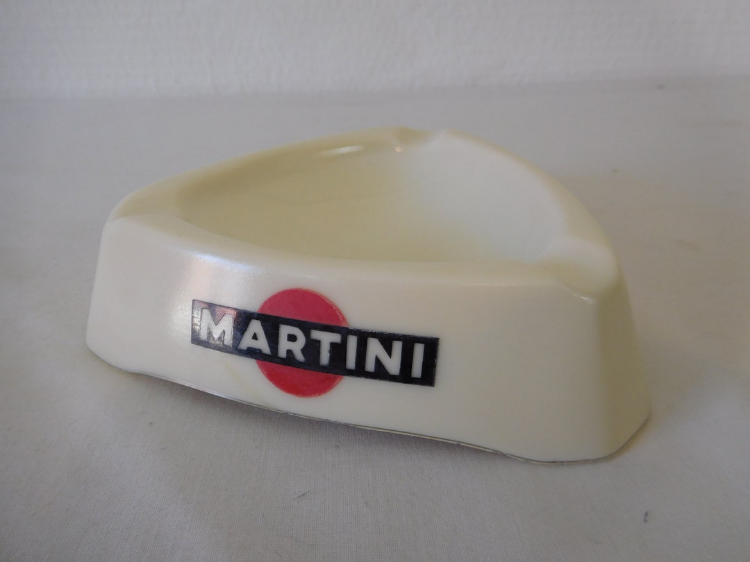 Collectable Vintage French Triangle Shaped White Glass Martini - Etsy