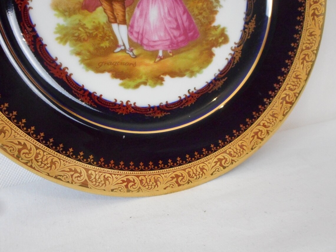 Elegant vintage French Limoges Castel porcelain decorative | Etsy