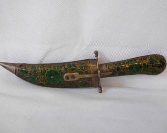 Brass Dagger - Etsy