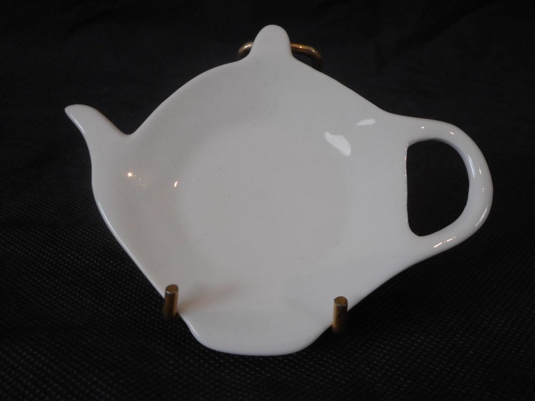French Porcelain Tea Spoon Rest / Kitchen Utensil - Etsy