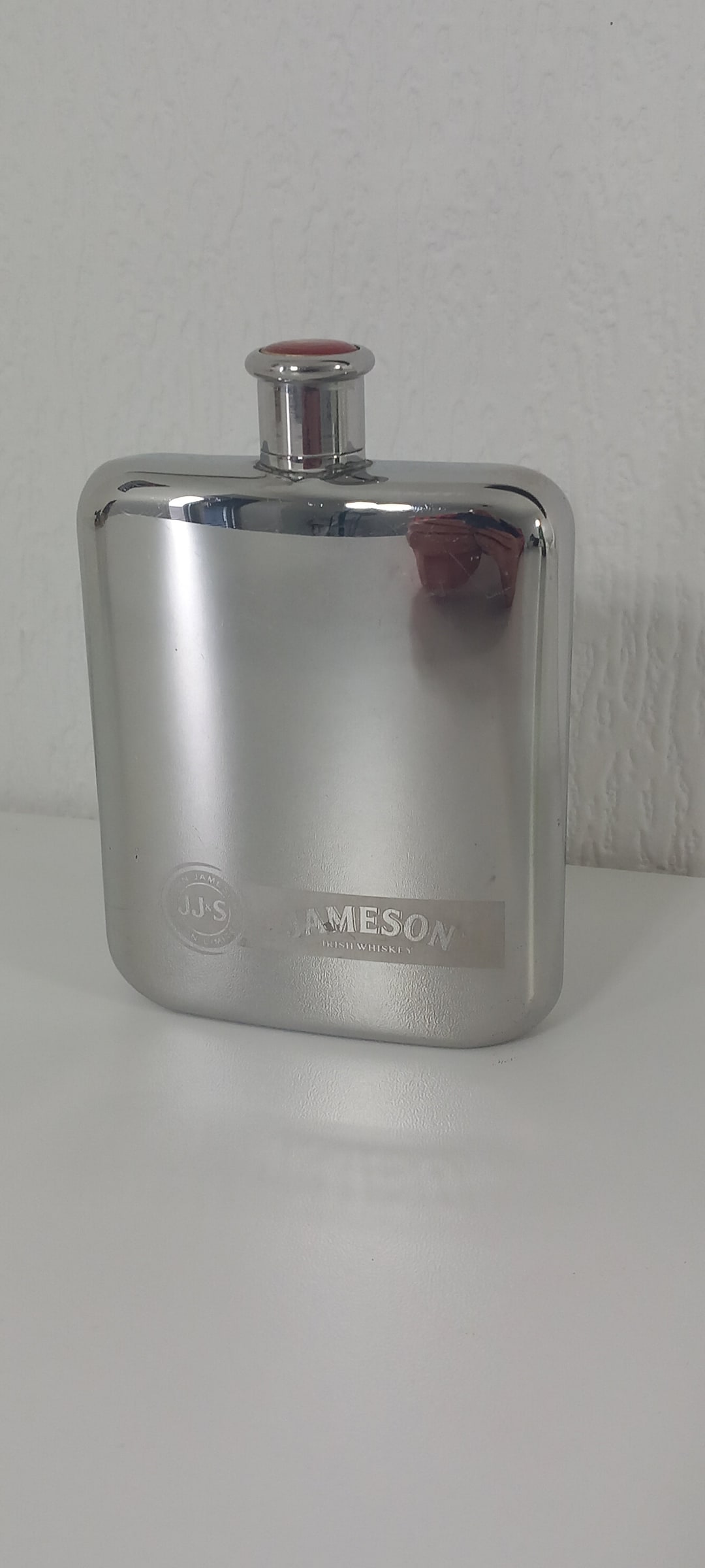 Vintage Jameson Whisky Polished Stainless Steel Hip Flask - Etsy