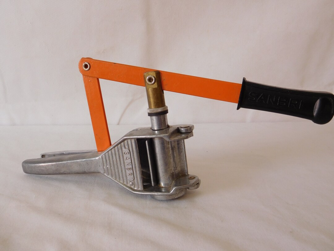 Collectable Vintage French Sanbri Aluminium Wine Bottle Corker ...