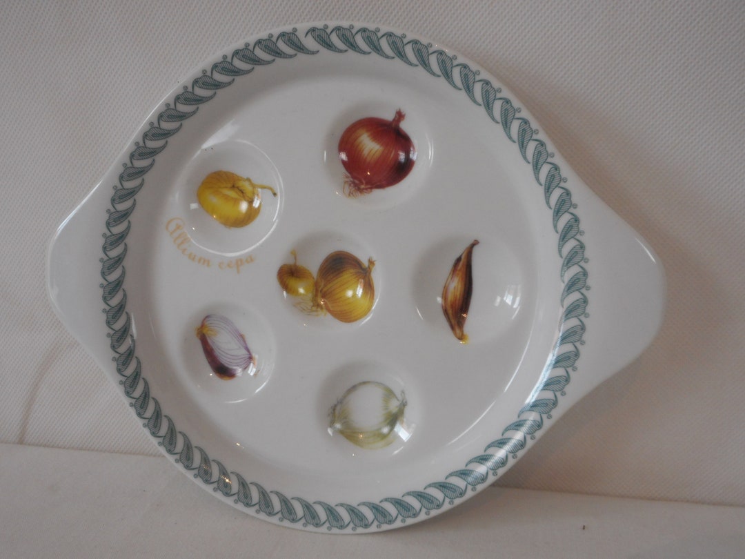 Vintage Tognana White Ceramic Escargot / Snail Serving / Cooking Dish ...
