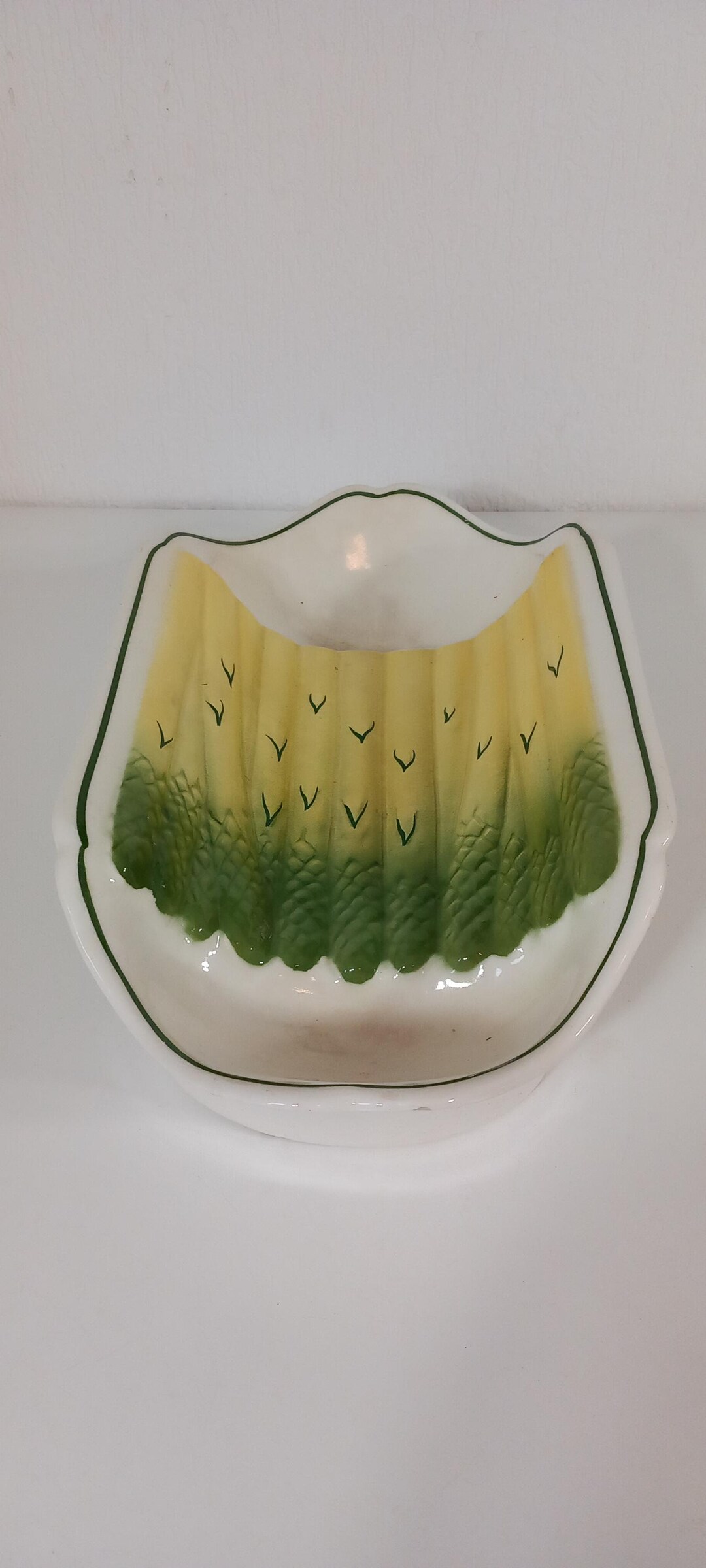 Vintage French Ceramic Asparagus Serving Dish / Tray - Etsy