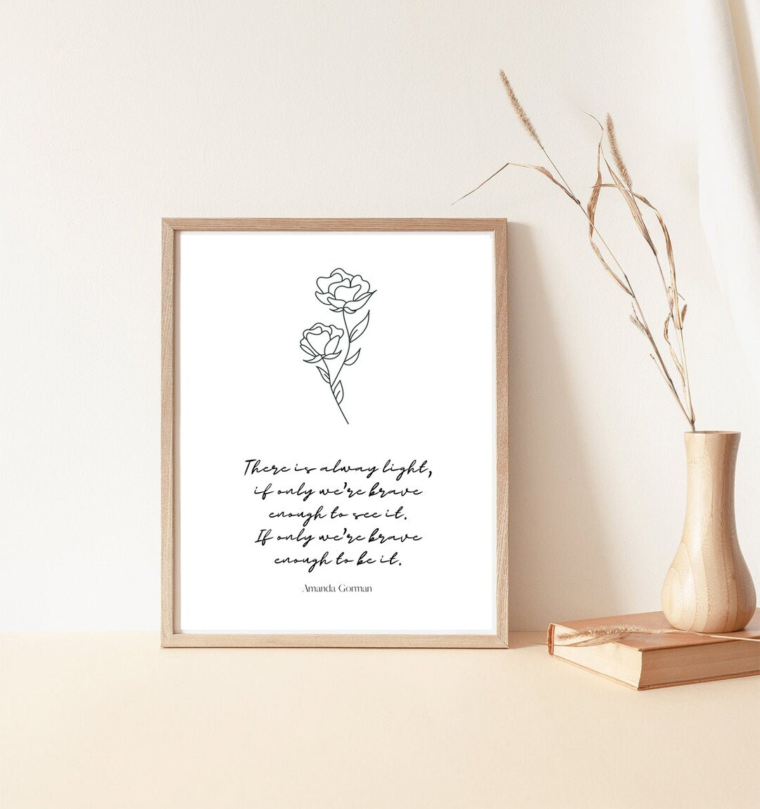 Amanda Gorman Print, Iinternational Womans Day, Poem, the Hill We Climb ...