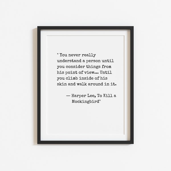 To Kill a Mockingbird Wall Art - Etsy