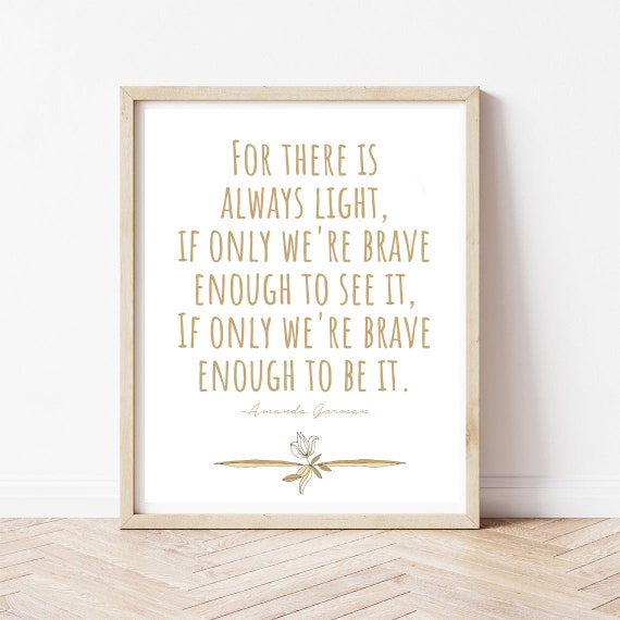 Amanda Gorman Print Digital Download Inauguration Poem - Etsy