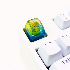 SA Resin Keycap Hawaii Beach Hawaiian Beaches Handmade Artisan - Etsy