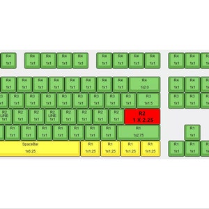 Handmade 2.25X Resin Foil Backlit ENTER Keycap Translucent OEM Artisan ...