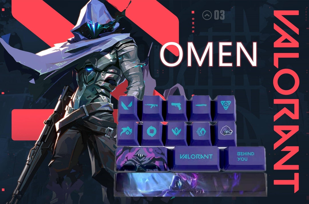 Valorant Omen 14 Keycap Set / Perfil OEM / Juegos / Anime - Etsy México