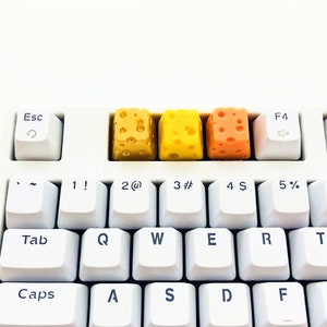 Cheese Resin Keycap Handmade Artisan Key Cap R4 OEM Keycaps for Cherry ...