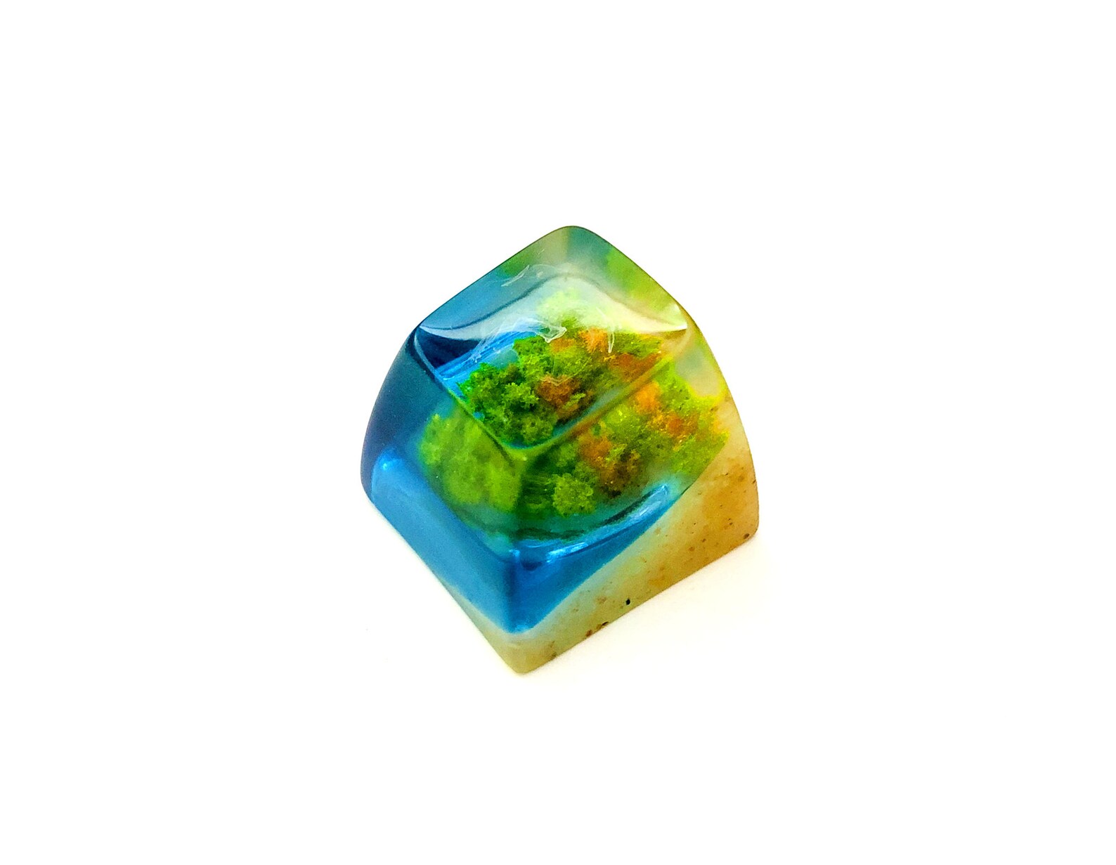 SA Resin Keycap Hawaii Beach Hawaiian Beaches Handmade Artisan | Etsy