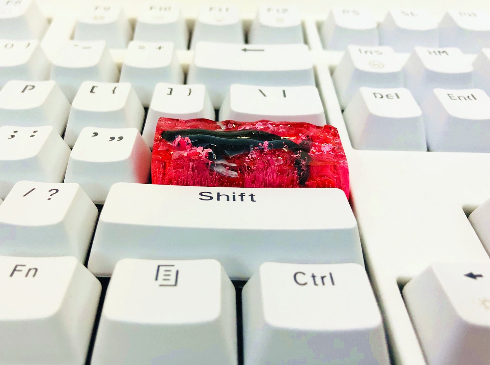 SA 2.25X Enter Left Shift Keycap 52 Hertz Whale Handmade Whale | Etsy