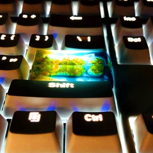 SA Resin Keycap Hawaii Beach Hawaiian Beaches Handmade Artisan - Etsy