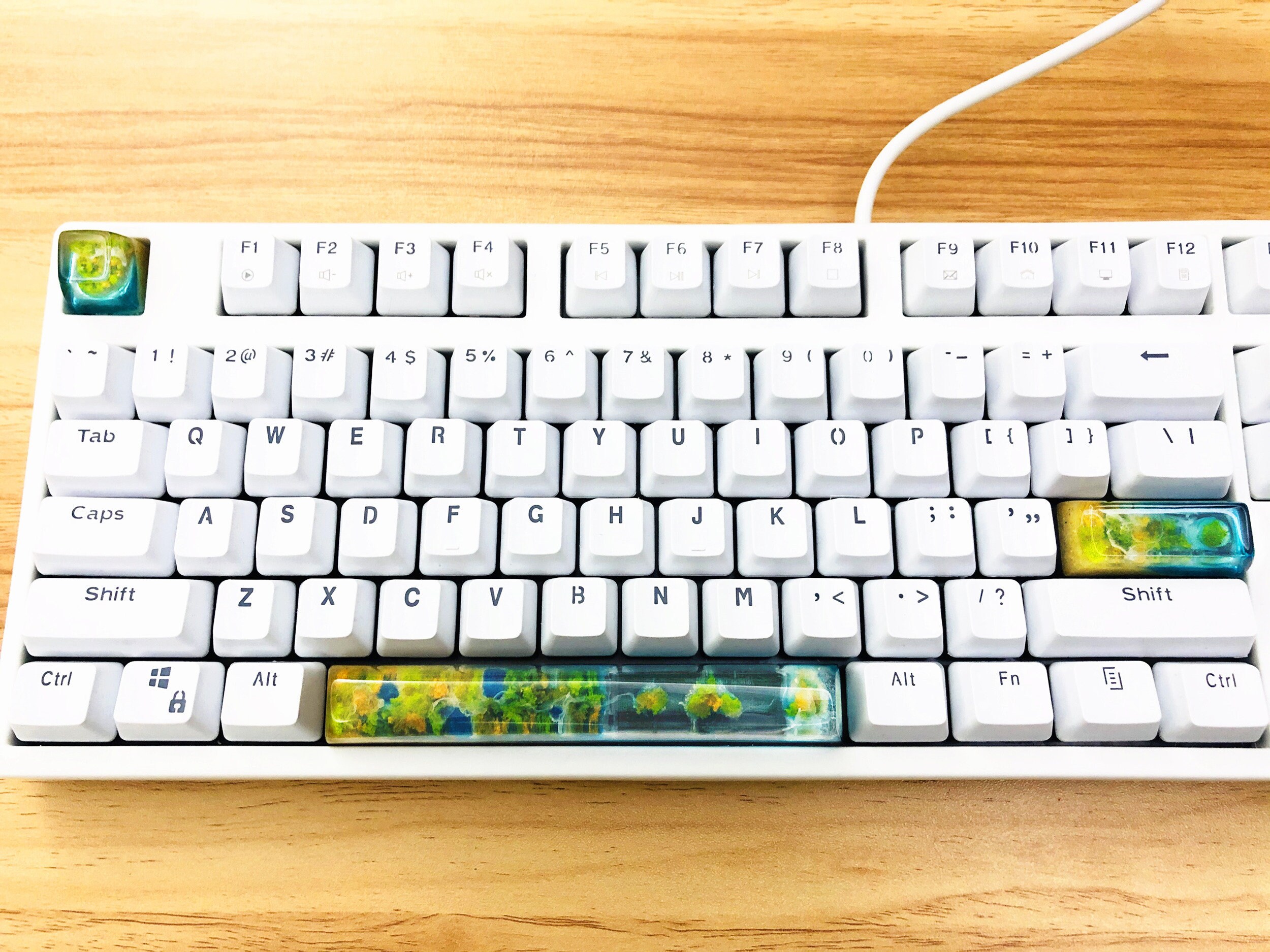 SA Resin Enter Spacebar Keycap Hawaii Beach Hawaiian Beaches | Etsy