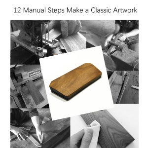 E-sports Single Hand Wooden Wrist Rest Pad African Padauk Walnut Beech ...