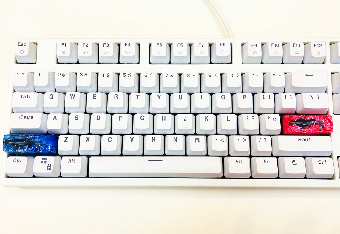 SA 2.25X Enter Left Shift Keycap 52 Hertz Whale Handmade Whale | Etsy