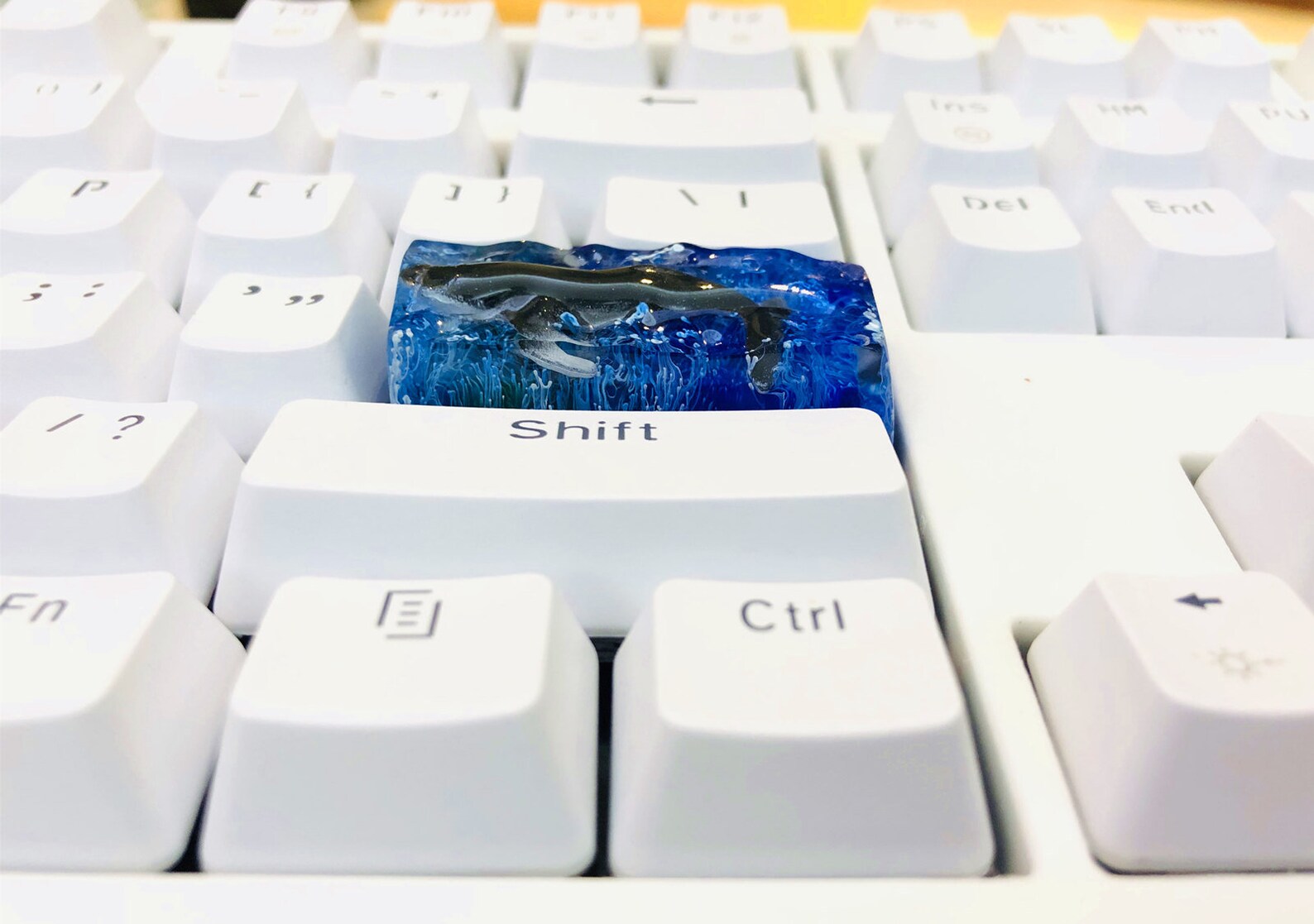 SA 2.25X Enter Left Shift Keycap 52 Hertz Whale Handmade Whale | Etsy