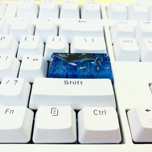 SA 2.25X Enter Left Shift Keycap 52 Hertz Whale Handmade Whale Under ...