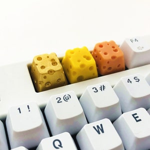 Cheese Resin Keycap Handmade Artisan Key Cap R4 OEM Keycaps for Cherry ...