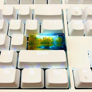 SA Resin Keycap Hawaii Beach Hawaiian Beaches Handmade Artisan - Etsy