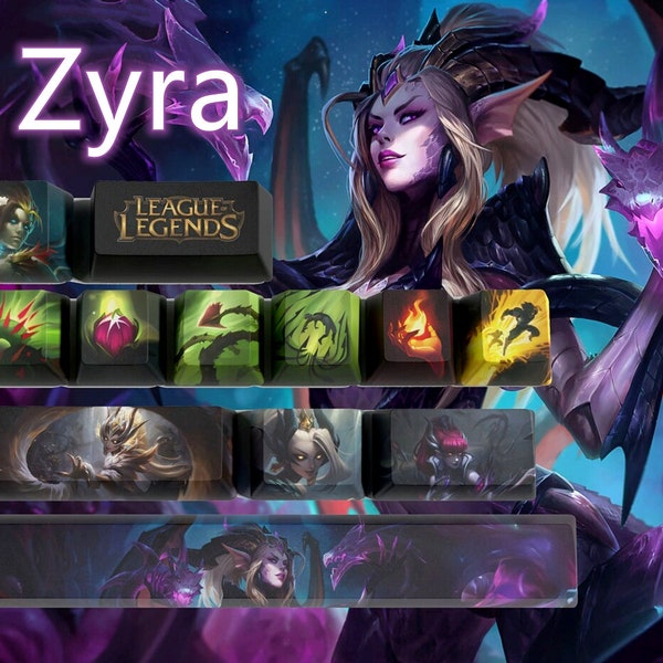 League of Legends Keycaps - Etsy