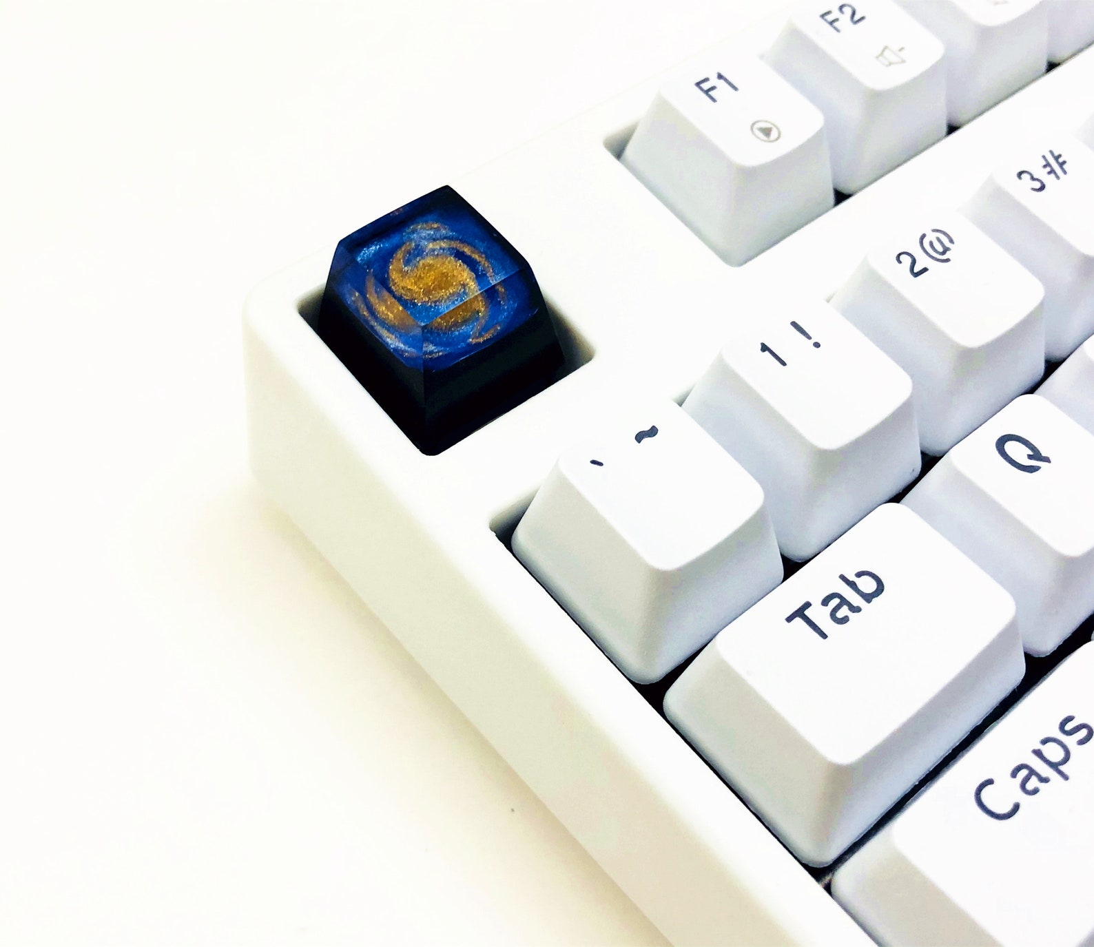Starry Night Resin Keycap Universe Galaxy R4 OEM Handmade | Etsy