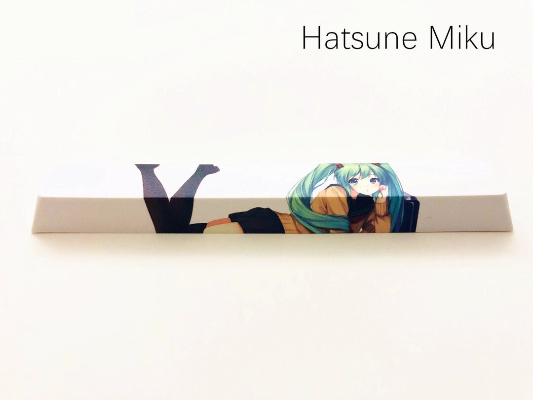 6.25X Anime Spacebar Keycap Hatsune Miku Painting Colorful - Etsy Australia