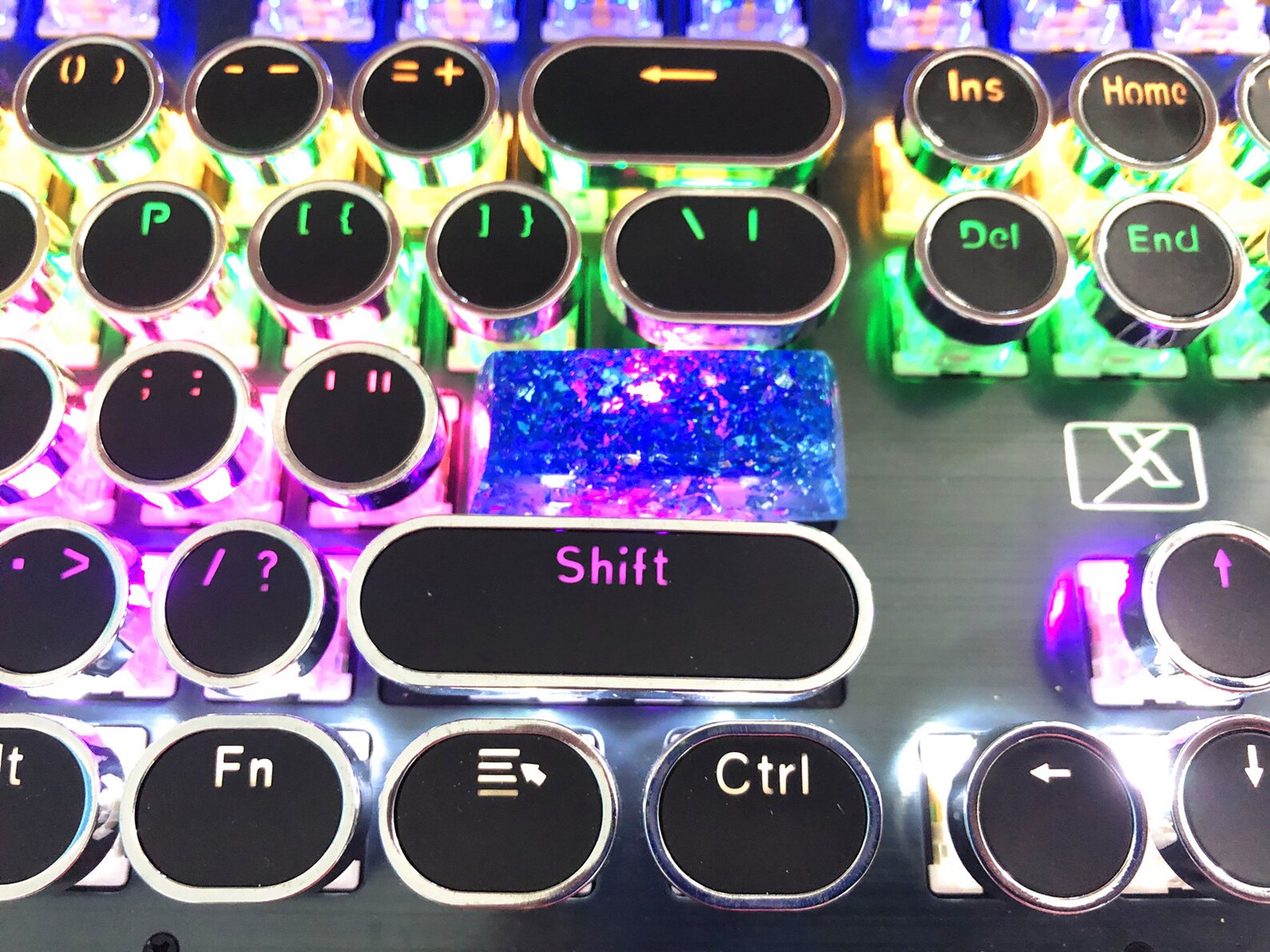 2.25X ENTER Keycap Handmade Resin Foil Backlit Translucent OEM - Etsy