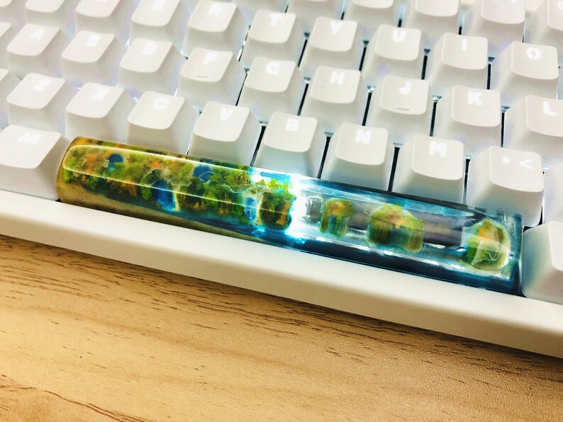 6.25X Spacebar Resin Keycap Hawaii Beach Hawaiian Beaches | Etsy