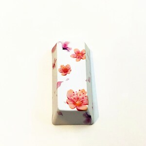 Esc 2.25X Enter 6.25X Spacebar Keycap Pink Sakura Painting Keycaps ...
