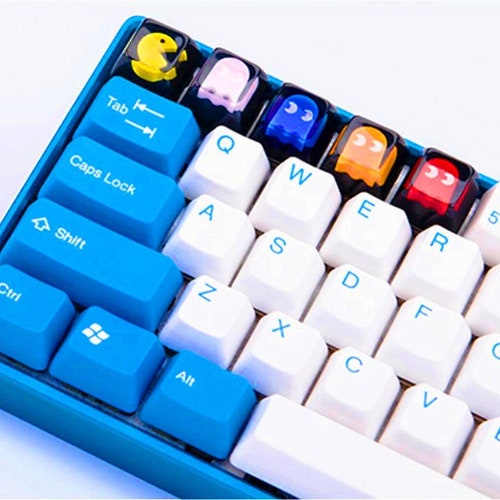 Retro Gaming Handmade Artisan Keycaps for Cherry MX Mechanical - Etsy