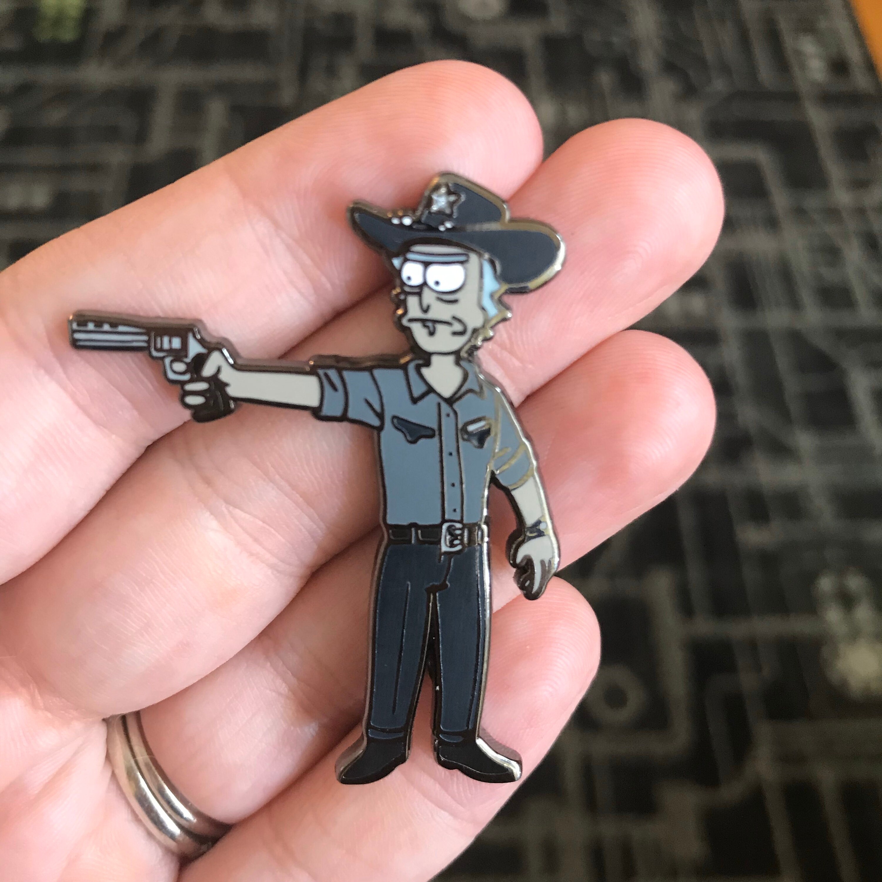 TWD mashup Lucile Zombie Rick-Sanchez-Grimes Neagan Hat | Etsy