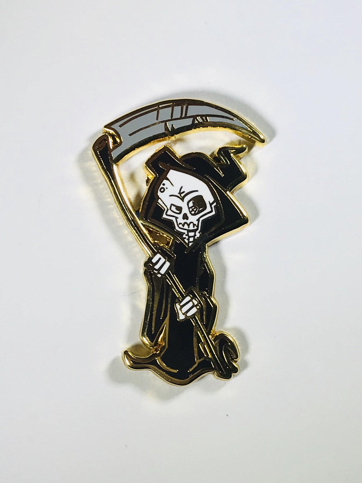 Grim Reaper Hat Pin Death Pin High Quality Hard Enamel Pin - Etsy