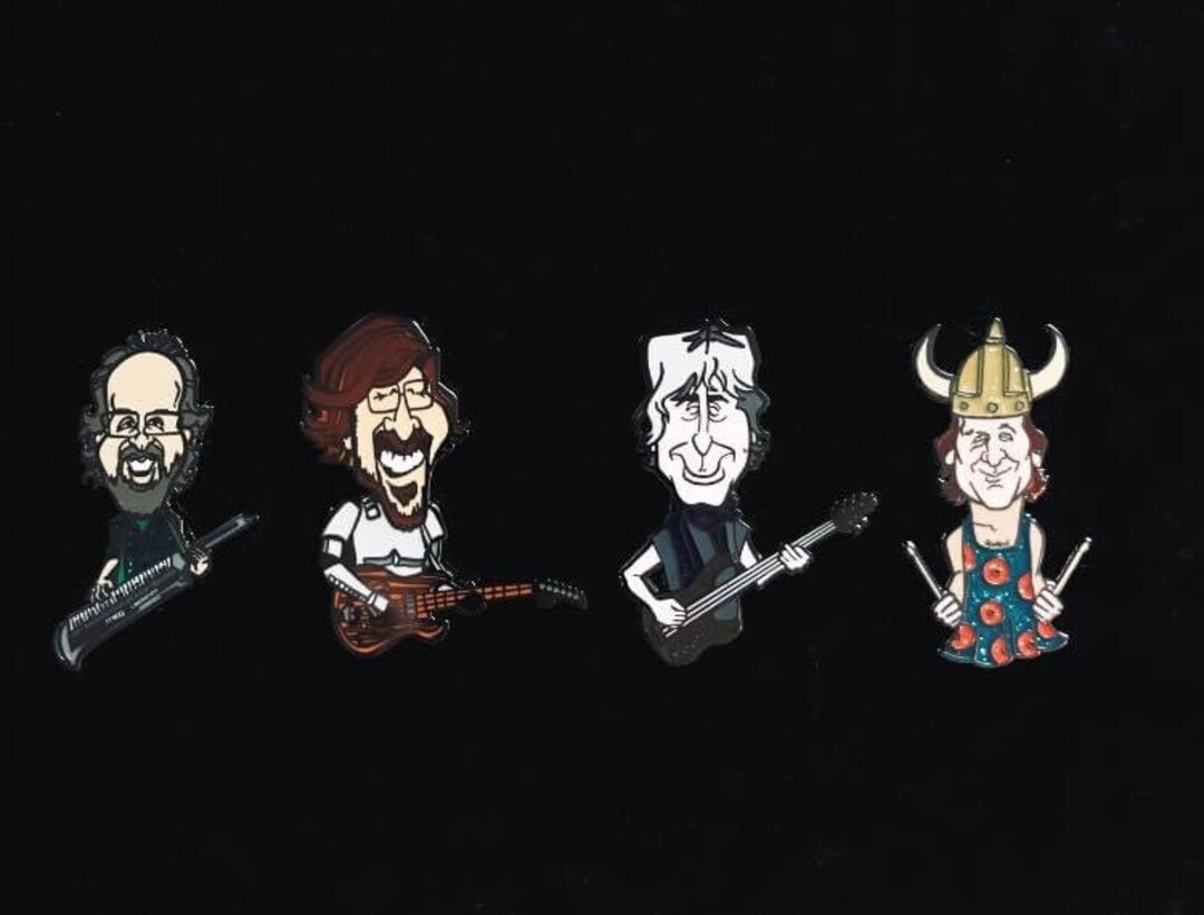 Phish Band Members Hard Enamel Pins Jam Band Pins Original - Etsy