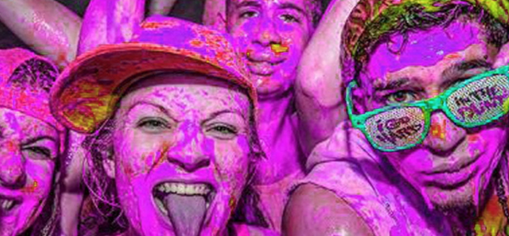 BLACKLIGHT PARTY PAINT - Splash Party, Color Run, Blacklight Glow Party ...