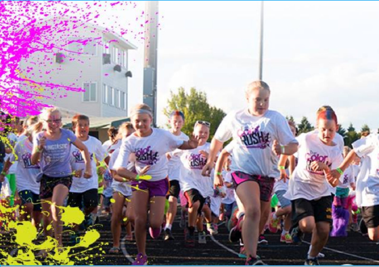 BLACKLIGHT PARTY PAINT - Splash Party, Color Run, Blacklight Glow Party ...