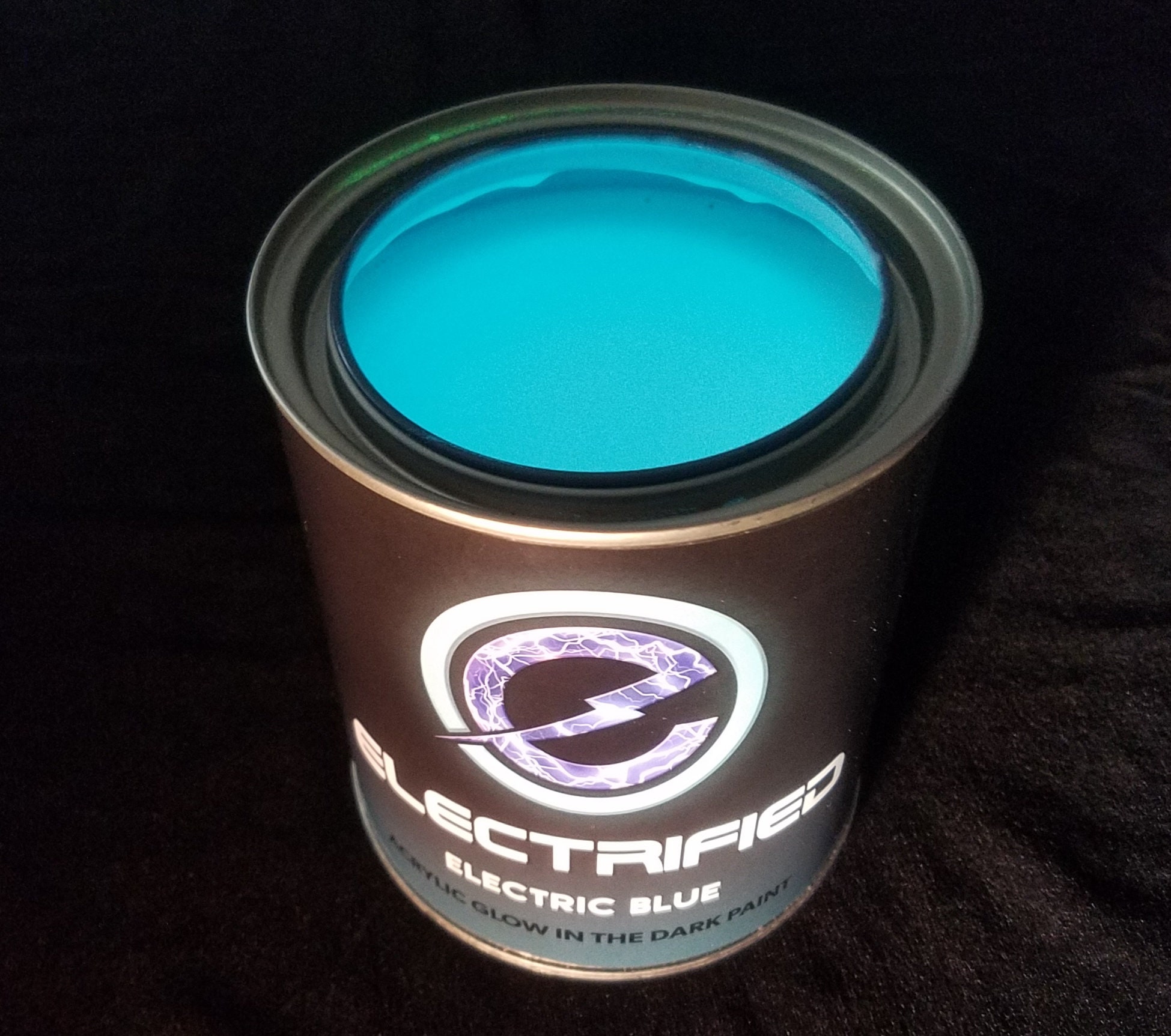 32OZ ELECTRIFIED ELECTRIC BLUE Glow in the Dark Acrylic Paint - Etsy.de